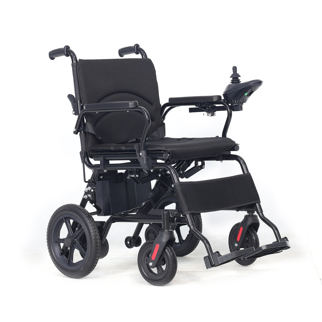 EcoMove Foldable Electric Wheelchair India | Dual Motor | 15 km Range ...